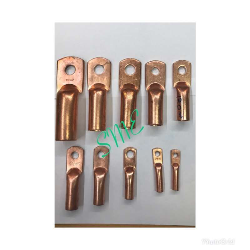 Promo Cable lug tembaga 300mm lubang 16 / skun tembaga 300-16 /DTG 300-16 - Multicolor ...