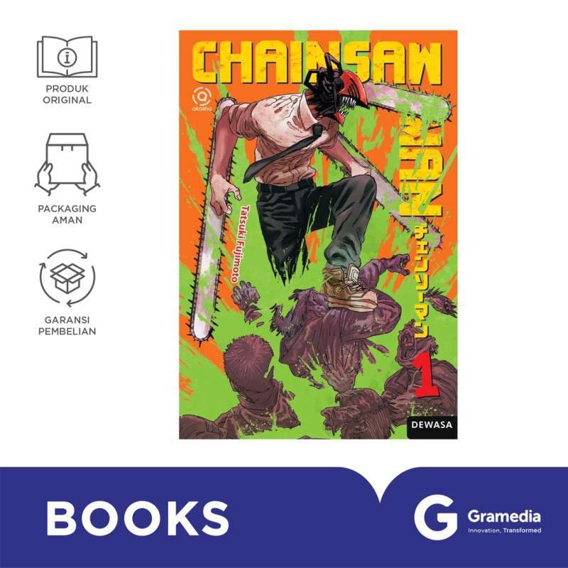 Promo Chainsaw Man Vol. 01 Diskon 20% Di Seller Gramedia Official Store ...
