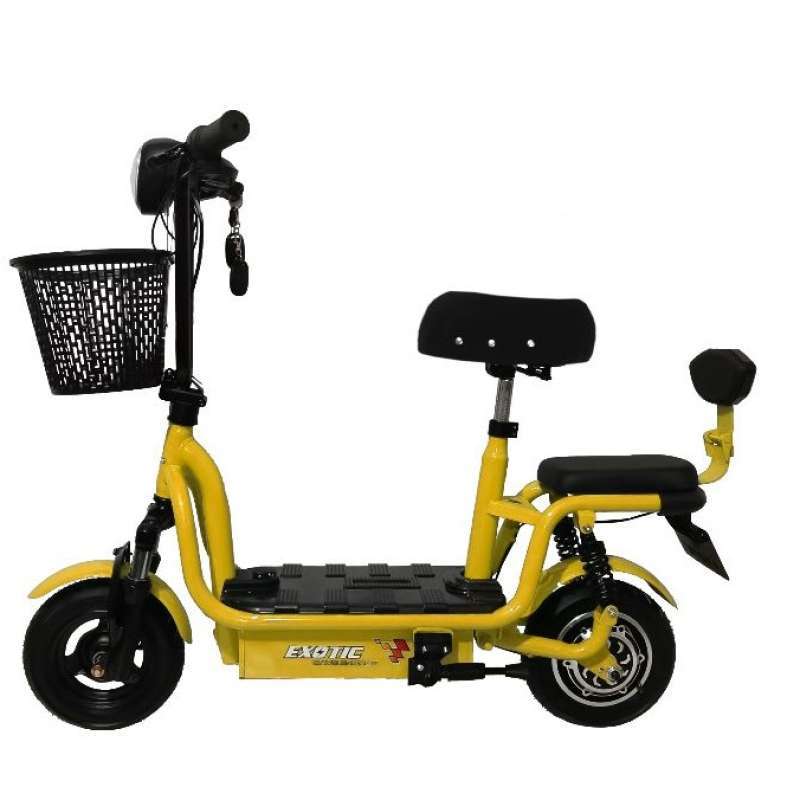 Jual Sepeda Listrik Exotic Et-hb - 320 || Electric Scooter Exotic Di ...