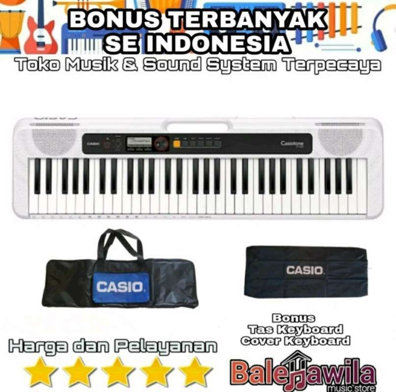 Promo Portable Keyboard Casio CTS 200 CTS200 (+Bonus) ORIGINAL Casio CT ...