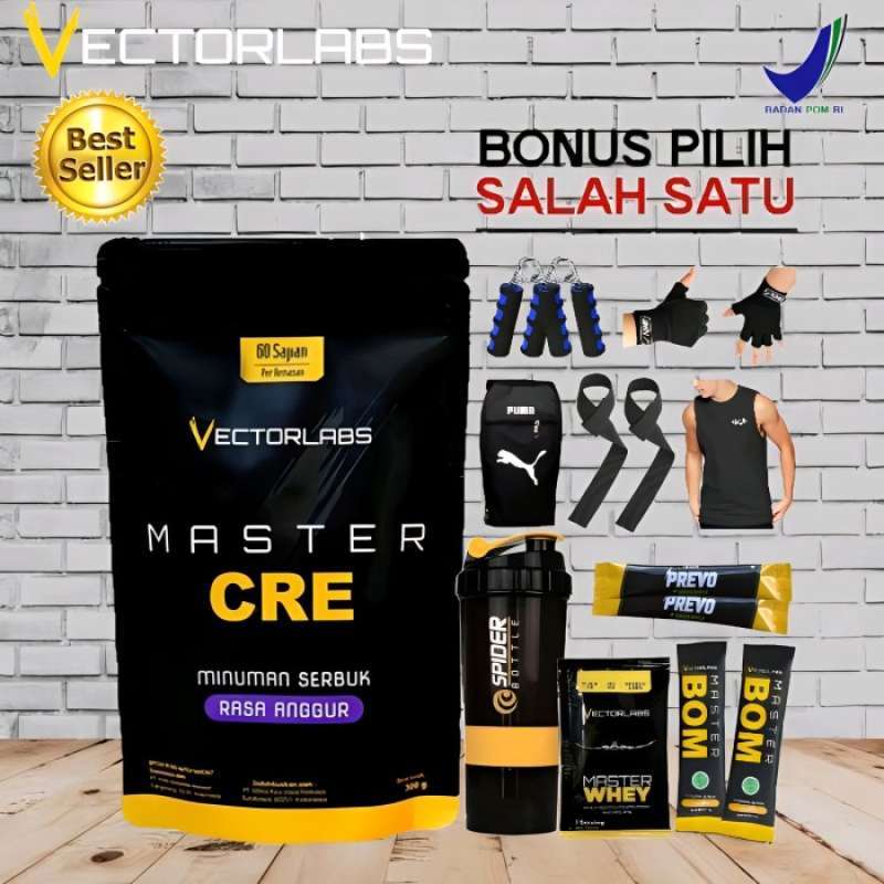 Jual Vectorlabs Master Cre Creatine 60 Serving 300gr Creatine ...