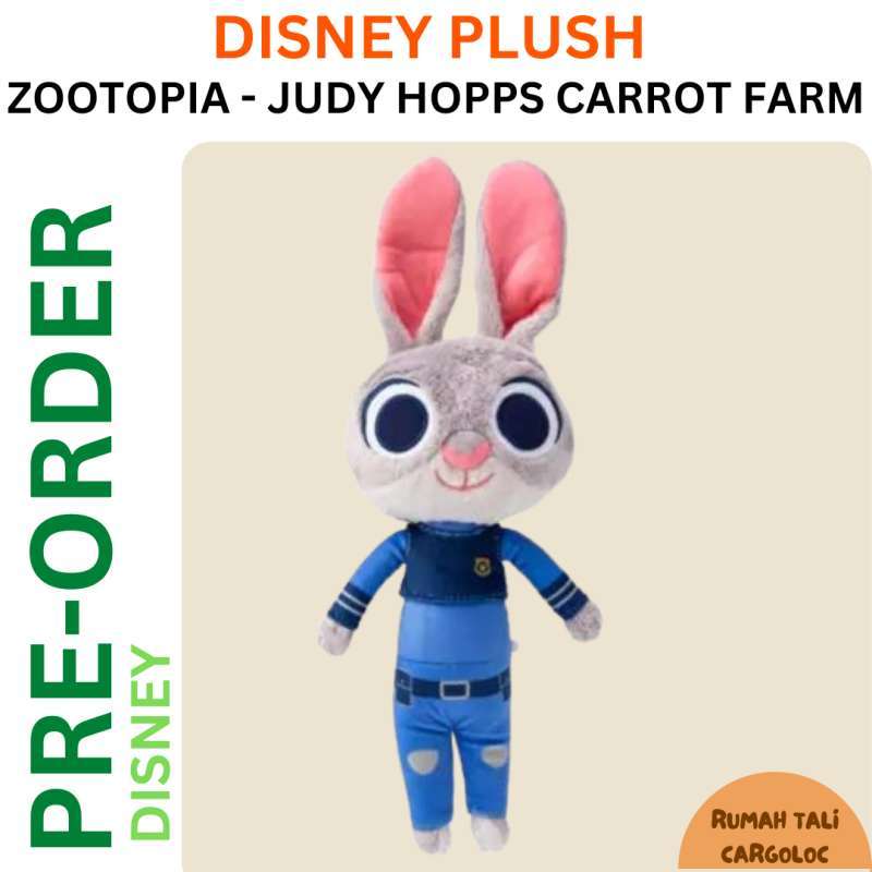 Jual Po Boneka Disney Zootopia Judy Hopps Carrot Farm Plush Doll Di ...