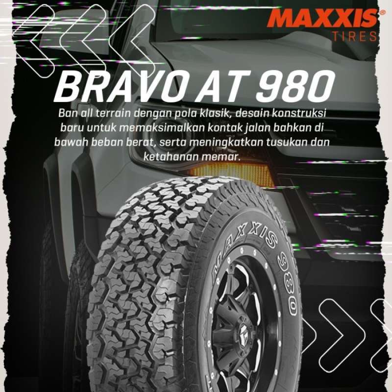 Jual MAXXIS BRAVO AT980 275-65 R18 BAN Mobil di Seller Roda Kencana Ban ...