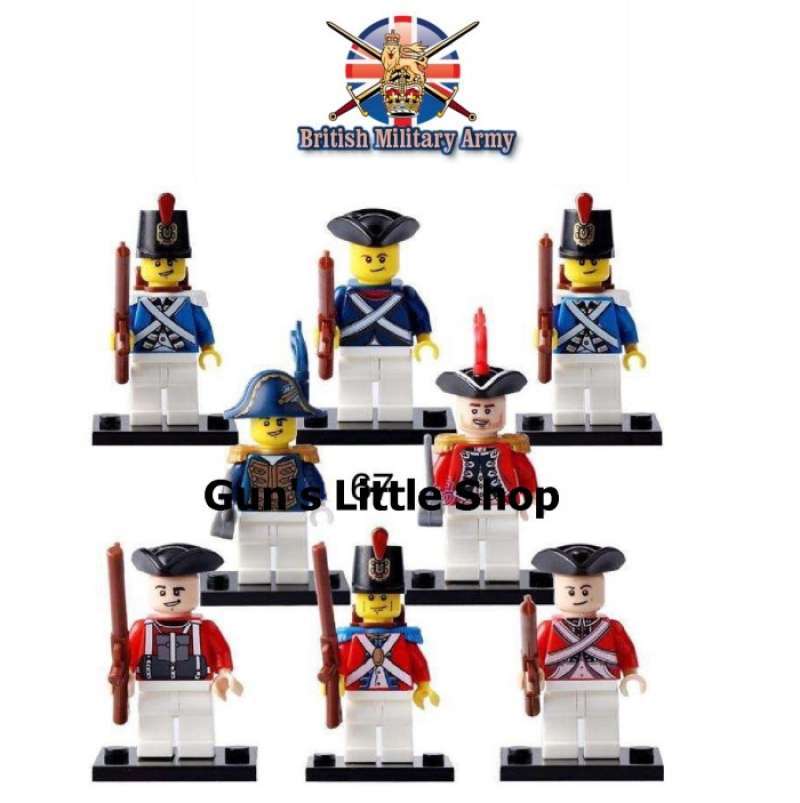Jual Brick Non Lego - British Army Soldier Medieval Tentara Tanpa Dus ...