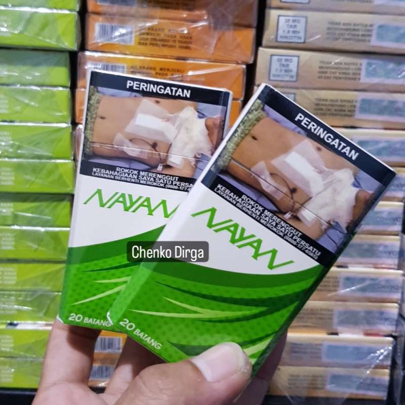 Jual Nayan Hijau - 20 Batang Rokok Filter - 1 Bungkus Slop Di Seller ...