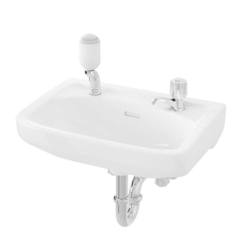 Promo Toto Wastafel - Wash Basin warna White L38V1 Body Only (Go-send ...