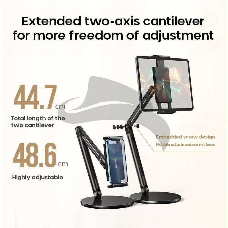 Jual Ugreen 90529 Holder Metal Hp Handphone iPad Tab Tablet Floor Stand ...