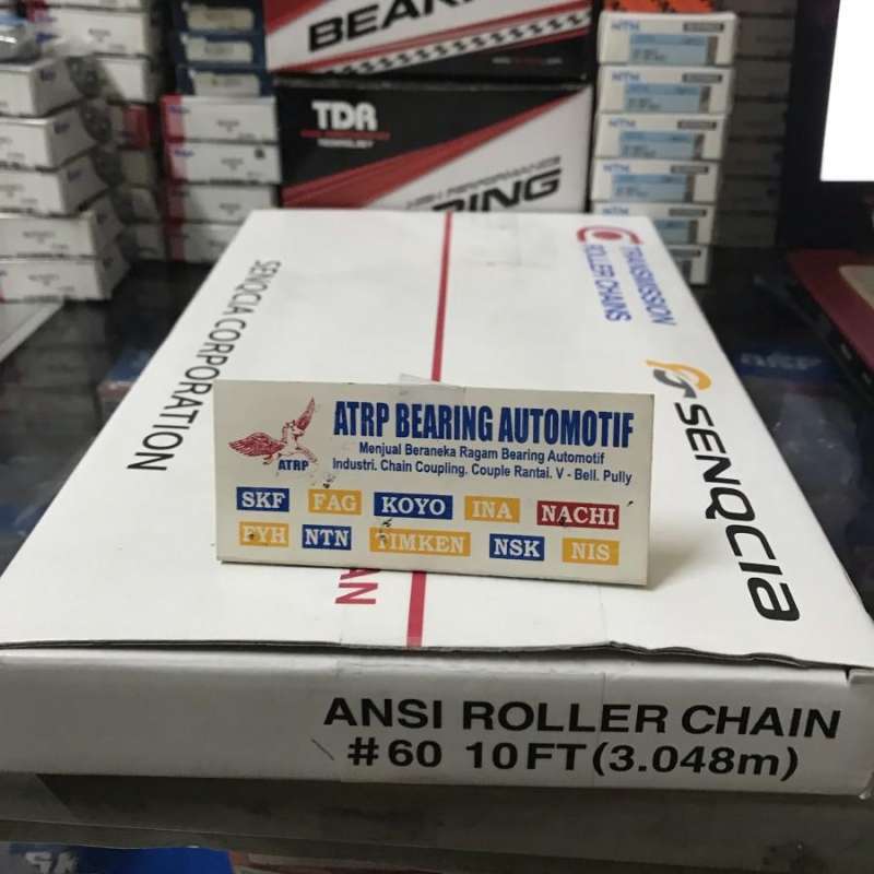 Jual RANTAI RS 60-1 / ROLLER CHAIN RS 60-1 SINGLE SENQCIA JAPAN di ...