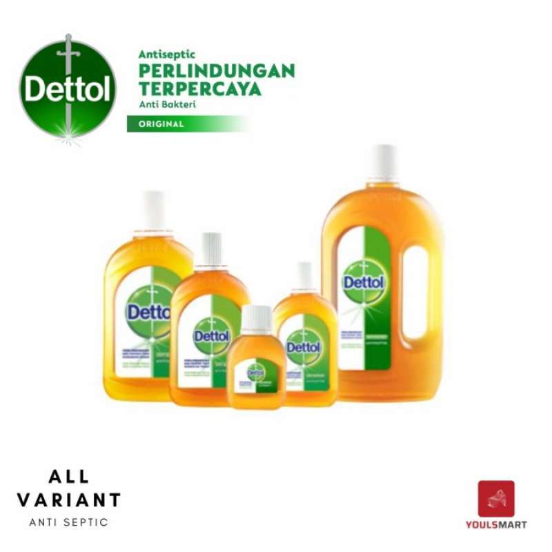 Promo Dettol Antiseptic Liquid Original All varian ML Diskon 33% di ...