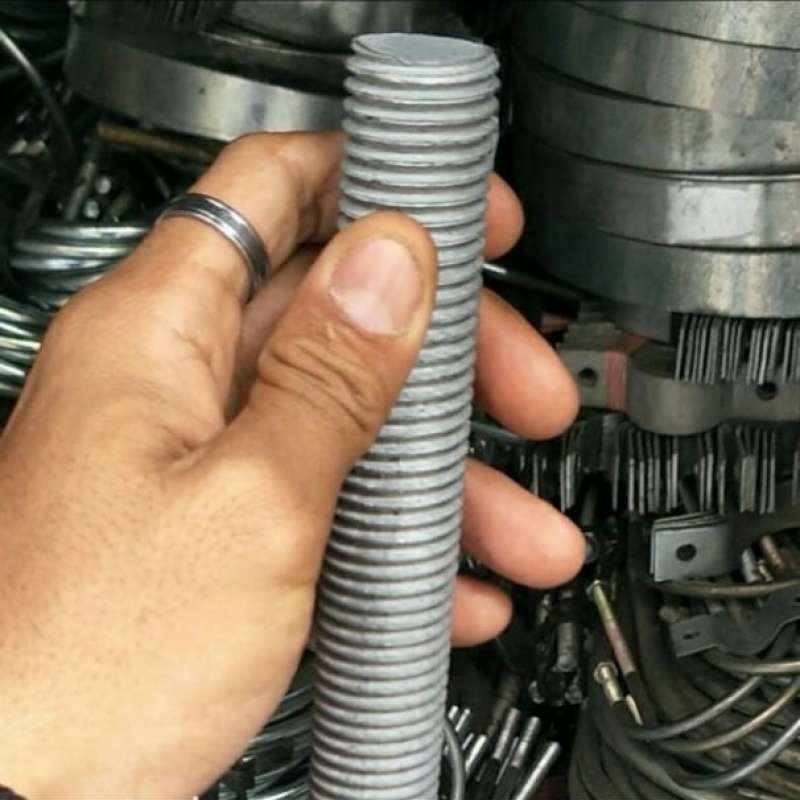 Jual Longdrat / As Drat Hdg M12 X 1 Meter | Hotdip Galvanis Di Seller ...