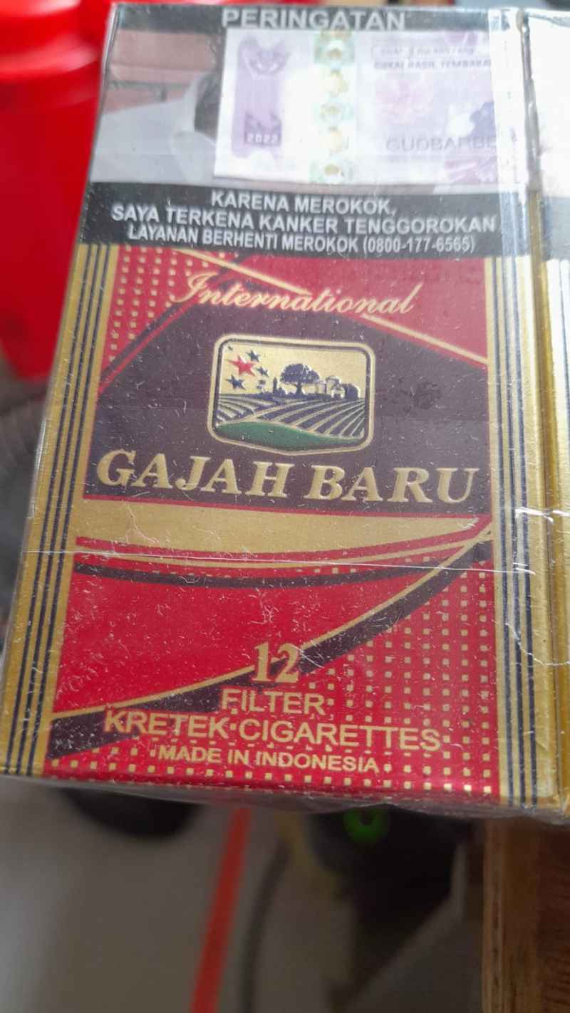 Jual Rokok Gajah Baru Filter 12 /harmoni Perslop Di Seller Sidomukti ...