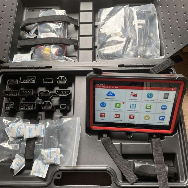 Jual Scanner Launch X431 PRO3S+ PRO3S PLUS Full Sistem Diagnosis OBD1 ...