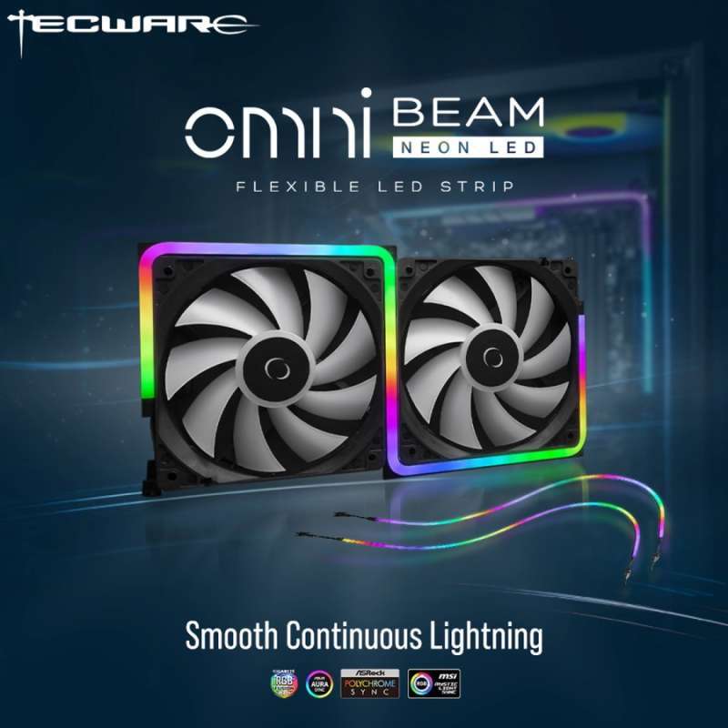 Jual Tecware Omni Beam Neon Led Flexible Led Strips A-rgb Argb Strip Di ...