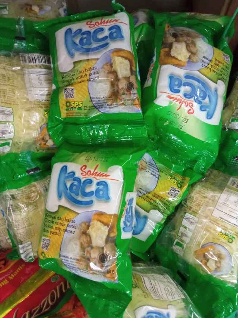 Jual Sohun Kaca Sohun Jagung ( 1 Renceng Isi 7 ) Sohun Kenyal Dan Halus ...