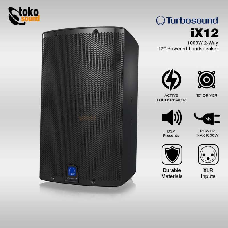 Jual Turbosound Ix12 1000w 12 Inch Powered Speaker Di Seller Tokosound ...