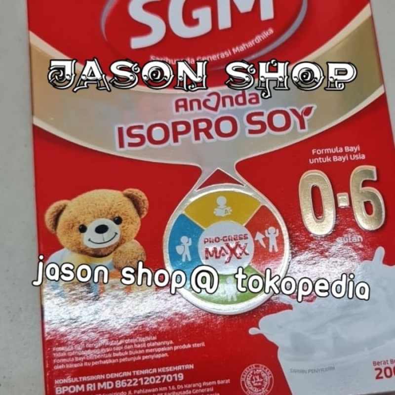 Promo Susu SGM Ananda Soya 200 gram/SGM Ananda Soya 0-6 bln 200 gram ... Promo Susu SGM Ananda Soya 200 gram/SGM Ananda Soya 0-6 bln 200 gram ...