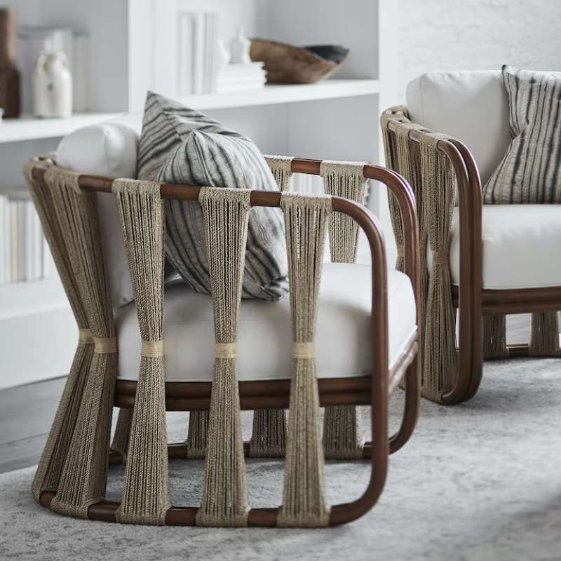 Jual Rattan Lounge Chair - Kursi Lounge Rotan - Pale Lounge Chair ...