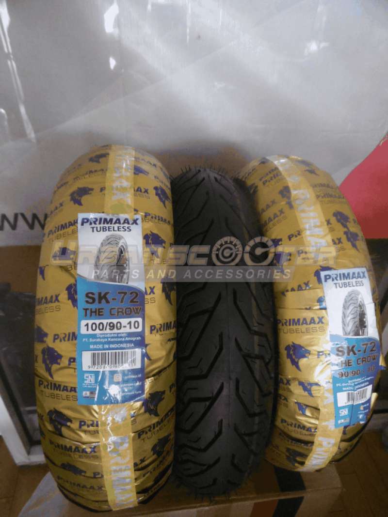 Promo Ban Primaax Ring 10 100/90-10 & 90/90-10 Vespa & Motor Ring 10 ...