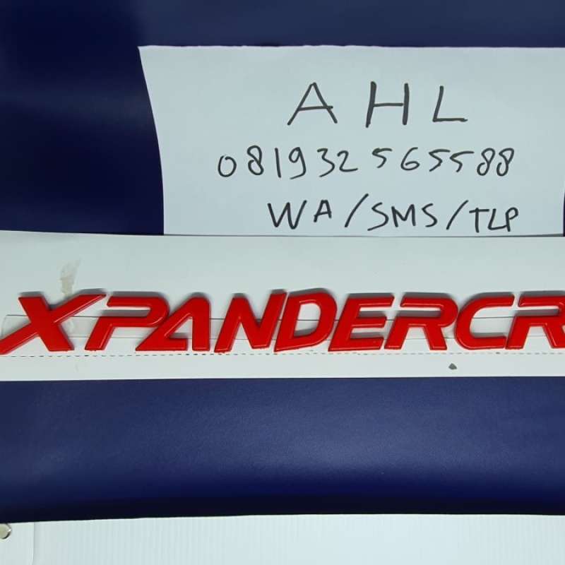 Jual Engine Hood Emblem Xpander Cross/xpander Merah/logo Xpander Kap ...