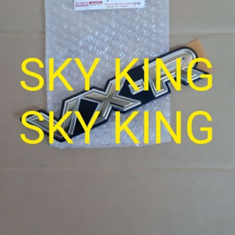 Jual Emblem Symbol Logo Belakang Land Cruiser Lc Vx Vx-r 80 Vxr80 Vxr ...