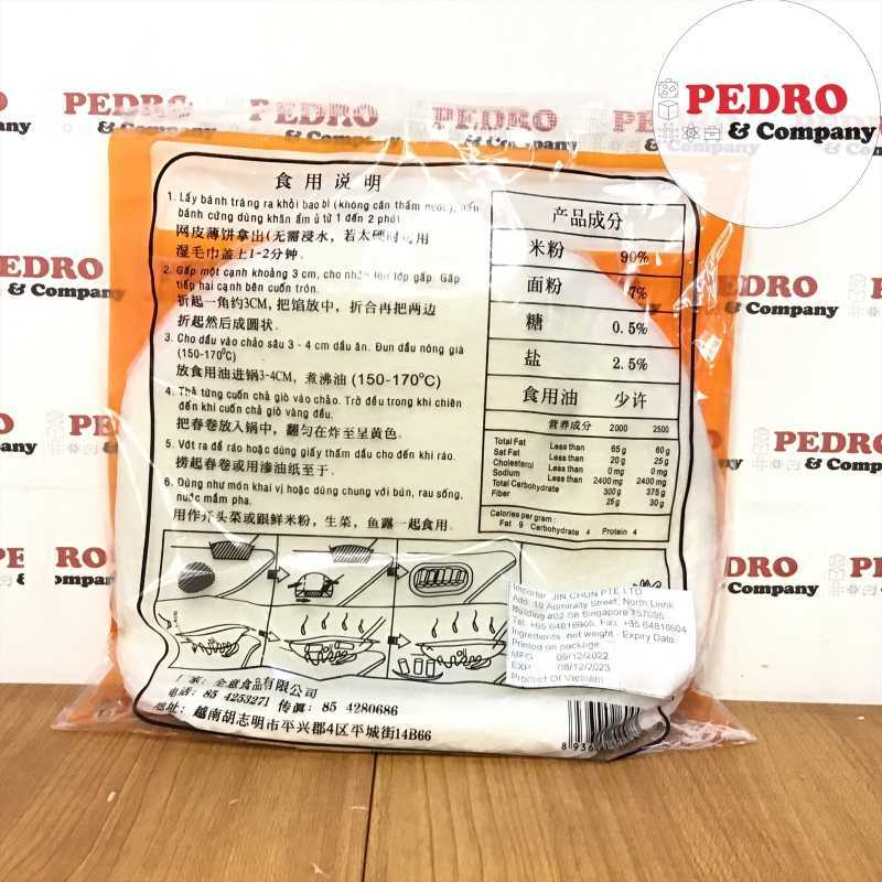 Jual Joany net spring roll wrappers 200 gram kertas wafer paper di ...