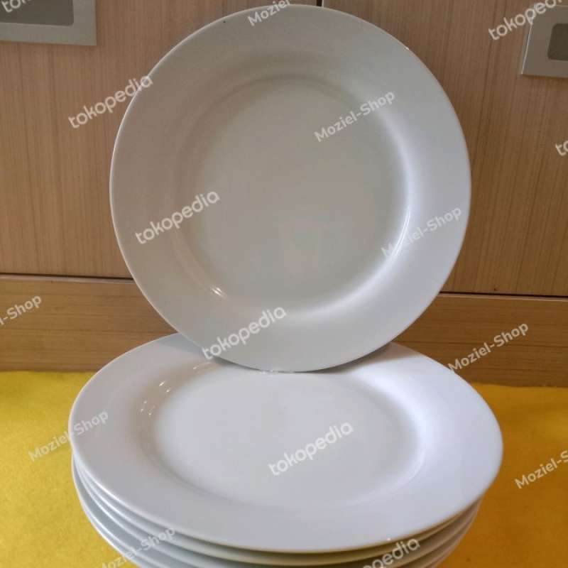Jual Piring Makan Ceper Keramik/ Piring Makan Ceper 9In/ Piring Makan ...