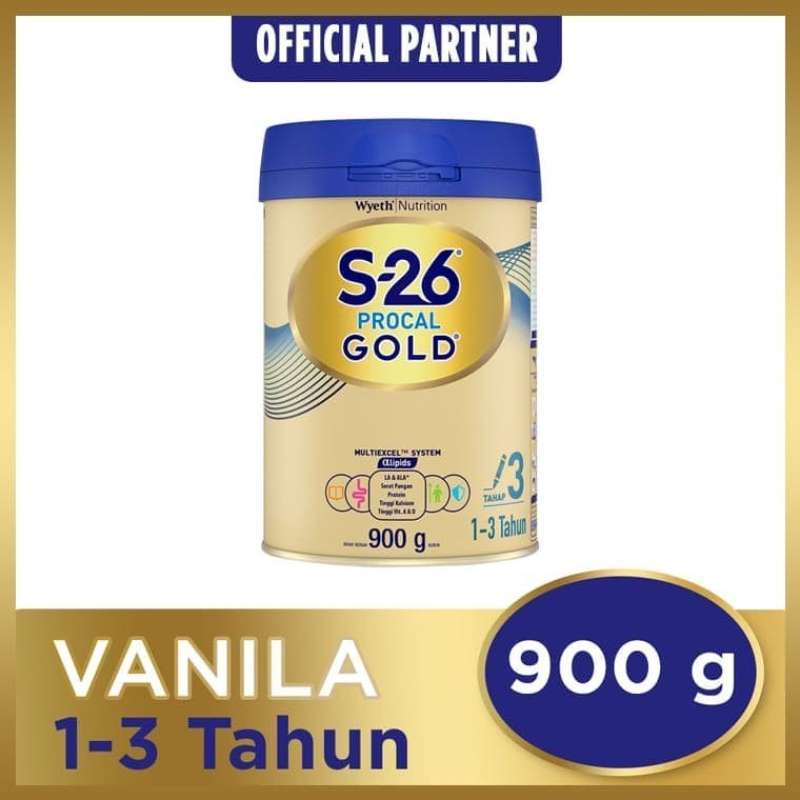 Jual Susu S-26 PROCAL GOLD 3 900gr di Seller jayaabadisolo Official ...
