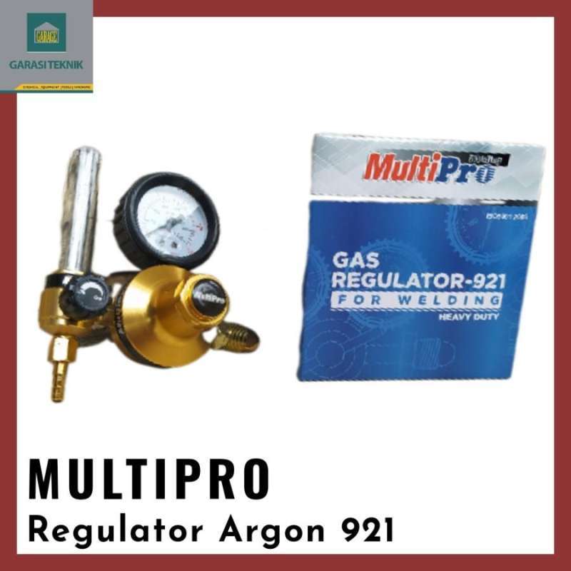 Jual Multipro Regulator Gas Argon + Flow Meter Multipro 921 / 129 Di ...