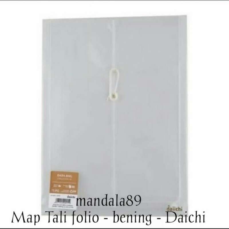 Jual Map Tali Plastik Bening Merk Daichi @12 Pcs Di Seller Paperindo ...