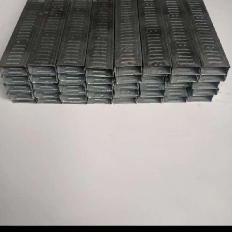 Jual Besi Holo Hollow Galvanis Plafon Partisi Baja Ringan 0.3 Mm Boss ...