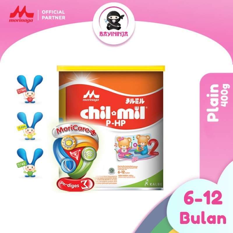 Jual MORINAGA CHIL MIL PHP SUSU FORMULA 6 TO 12 BULAN TIN 400G 400 G di ...
