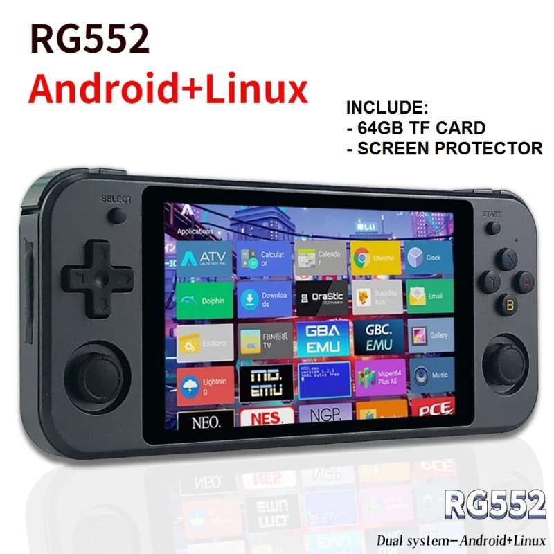 Jual Anbernic Rg552 256gb - Dual Mode Emulator Retro Game Handheld ...