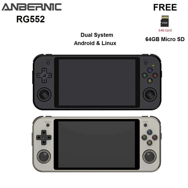 Jual Anbernic Rg552 256gb - Dual Mode Emulator Retro Game Handheld ...