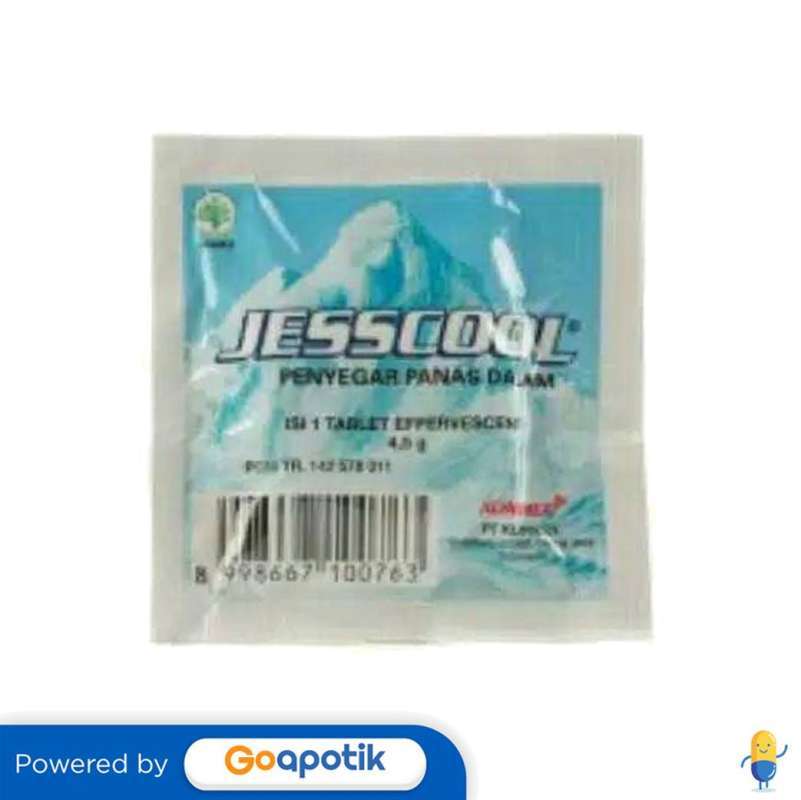 Jual JESSCOOL EFFERVESCENT 1 TABLET di Seller Apotek Sumber Rejeki ...