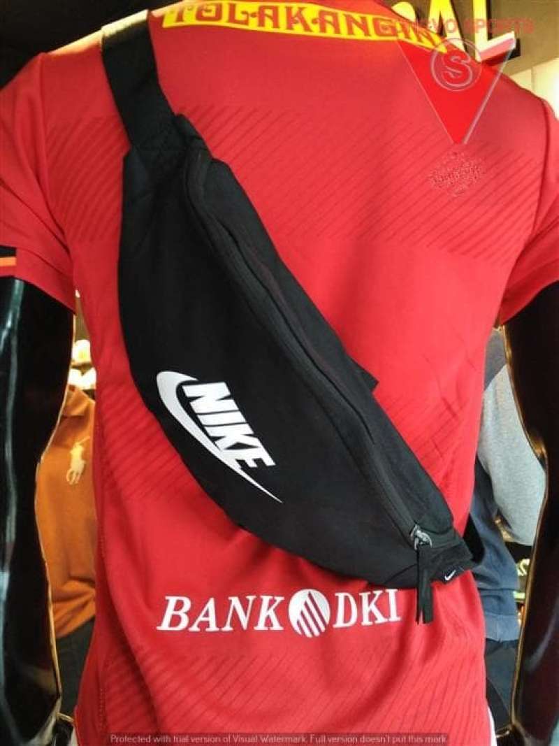 Promo TAS NIKE HERITAGE HIP PACK ORIGINAL BA5750010 BLACK Diskon 50% di ...