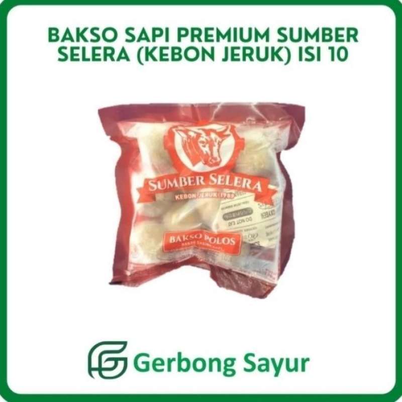 Jual Sumber Selera Bakso Daging Sapi SB Premium Isi 10 di Seller KO ...