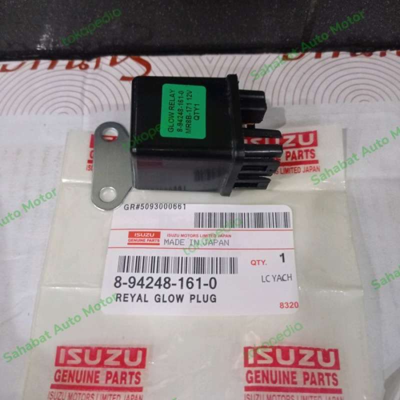 Jual Relay Glow Plug Relay Pemanas Kaki 4 12volt Panther 2.3/2.5 ...