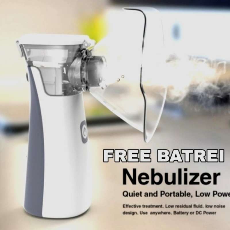 Promo NEBULIZER PORTABLE INHALASI ALAT BANTU PERNAPASAN / ASMA Diskon ...