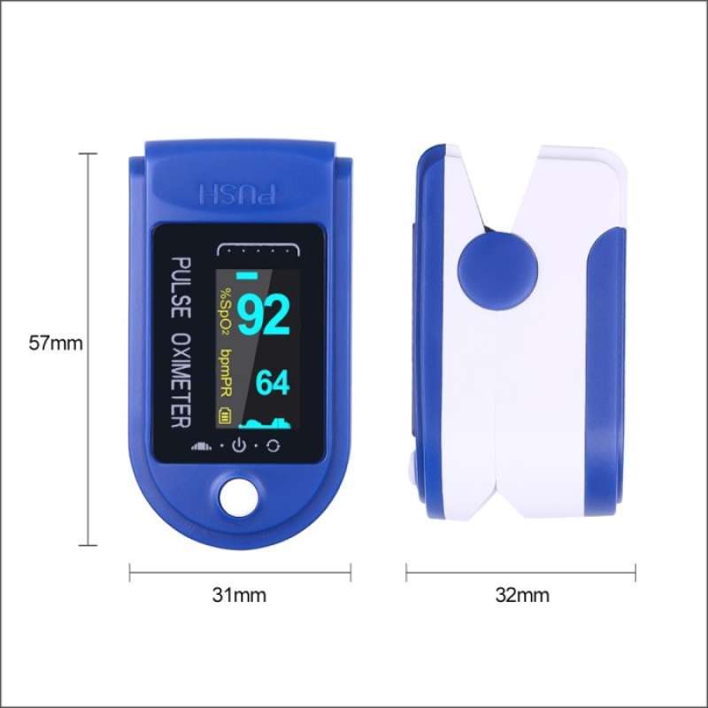 Jual Oled Oksimeter Pengukur Kadar Spo2/saturasi Oksigen Dalam Darah ...