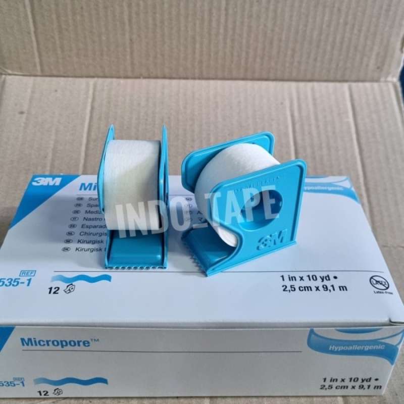 Promo 3M MICROPORE 1 INCH PLESTER SUGICAL TAPE Diskon 33% di Seller Nur ...
