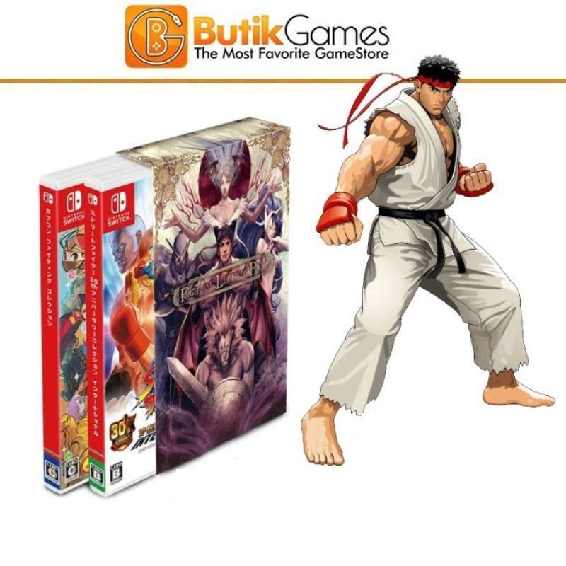 Promo Capcom Fighting Legends Pack Collection Nintendo Switch Diskon 23 ...
