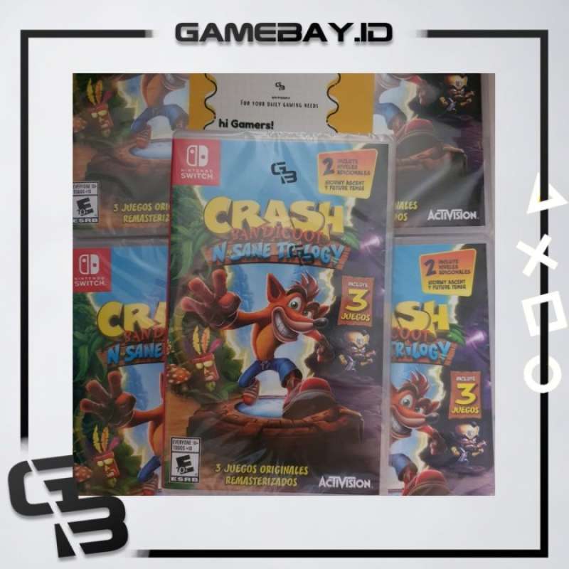 Promo Crash Bandicoot N. Sane Trilogy Nintendo Switch Diskon 23% di ...