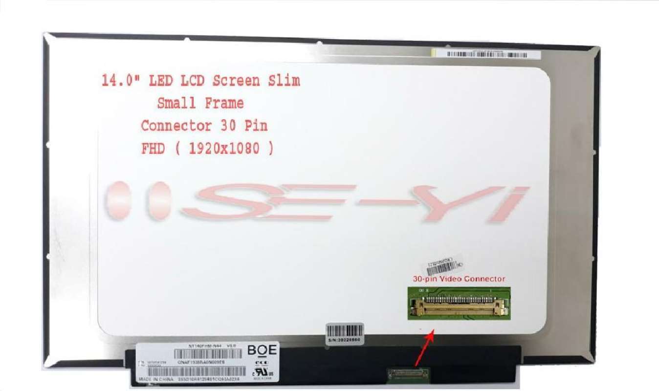 Jual Led Asus A409 A409F X420U Small Frame Full HD 1920X1080 NT140FHM ...