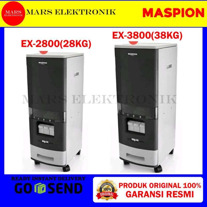 Jual Rice Box Maspion Ex-2800 / Ex-3800 / 28 Kg / 38 Kg Di Seller Mars ...