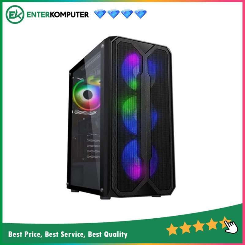 Jual Casing CUBE GAMING ARIA - ATX / Casing PC Gaming di Seller Enter ...