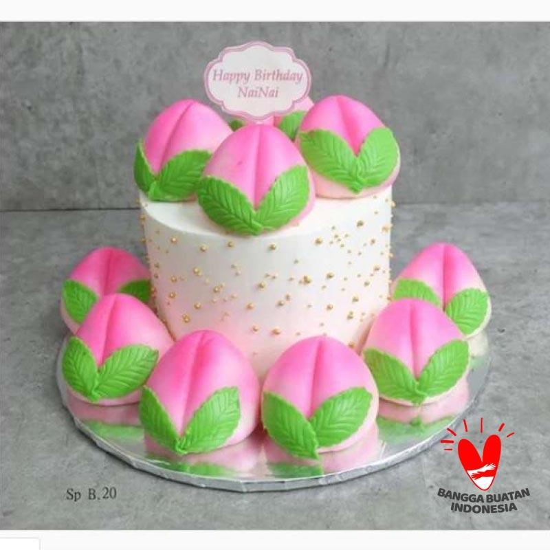 Jual Nata Cake Kue Tart Butter Cream 9(ukururan bulat 20cm) di Seller ...