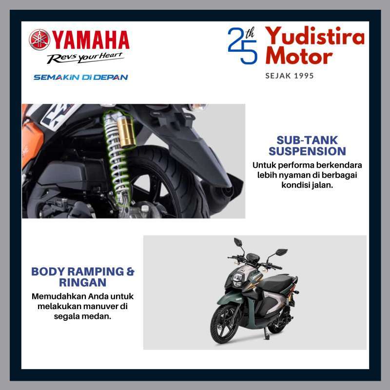 Jual Yamaha All New X-ride 125 Sepeda Motor [vin 2022 - Otr Jateng] - Hijau Jawa Tengah Di ...