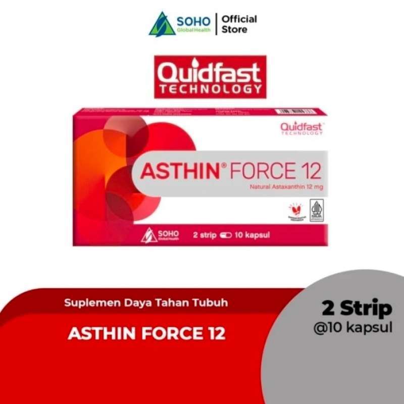Promo ASTHIN FORCE 12 BOX Diskon 33% di Seller Nur Nur Toko - Tegal ...
