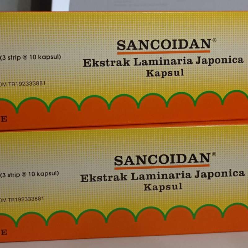 Promo SANCOIDAN BOX 30 KAPSUL Diskon 33% di Seller Nur Nur Toko - Tegal ...