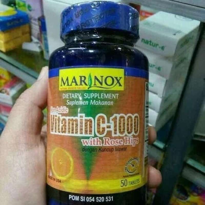 Jual Marinox Vitamin C 1000 Isi 50 Tablet Di Seller Nur Nur Toko ...
